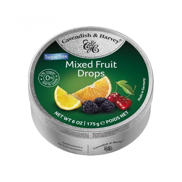 Cavendish & Harvey Mixed Fruit Drops 175g - ALLSORTS OF SWEETS