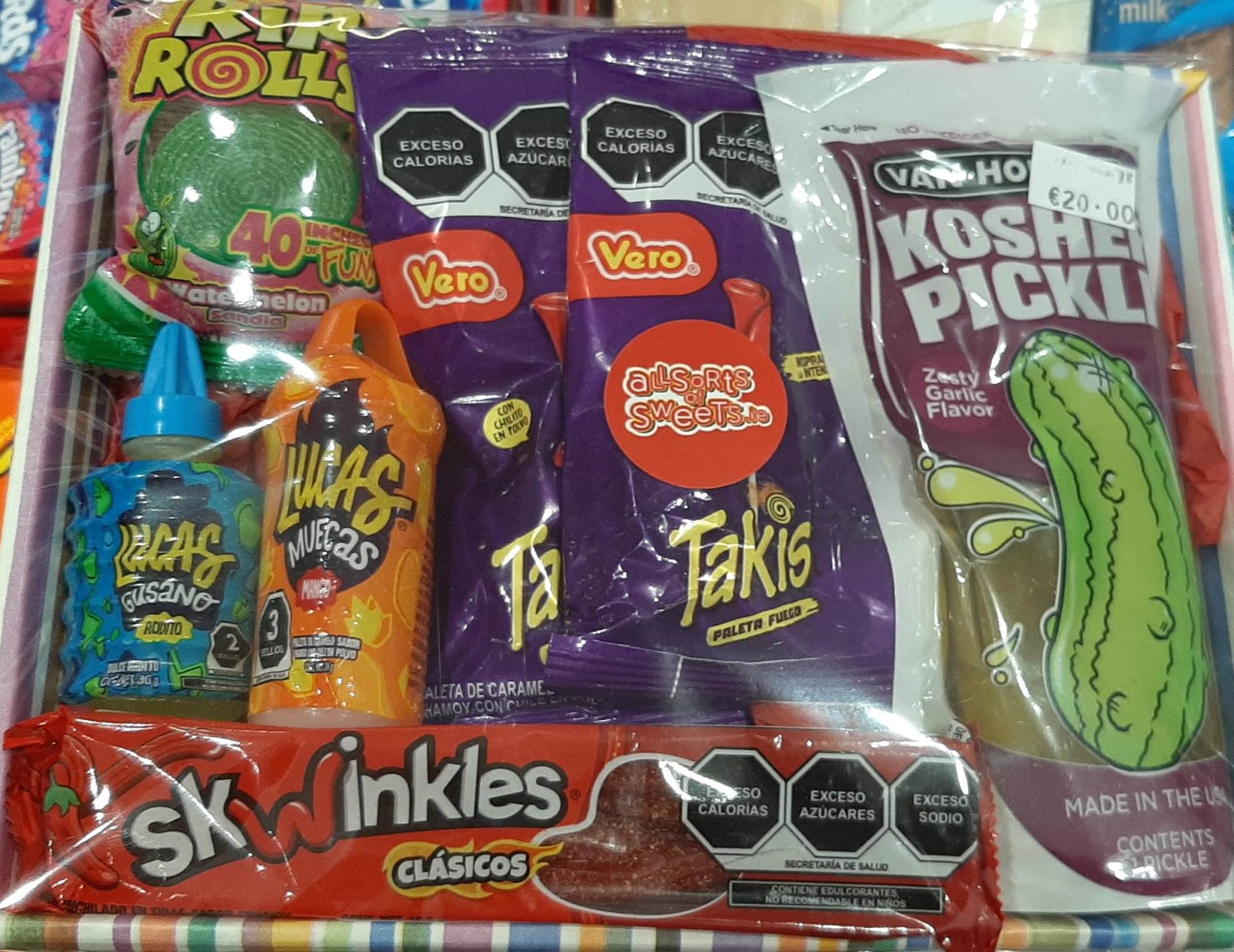 Sour Pickle Kit / Hamper (contents may vary) - ALLSORTS OF SWEETS